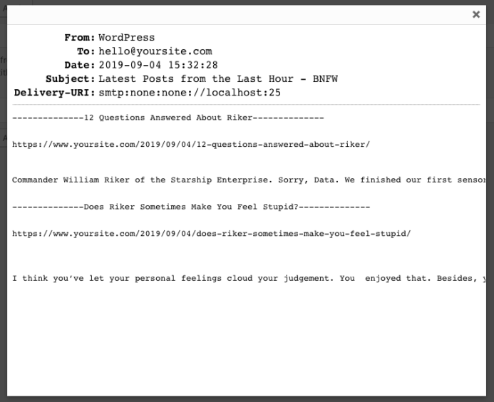 Digest - Better Notifications for WP